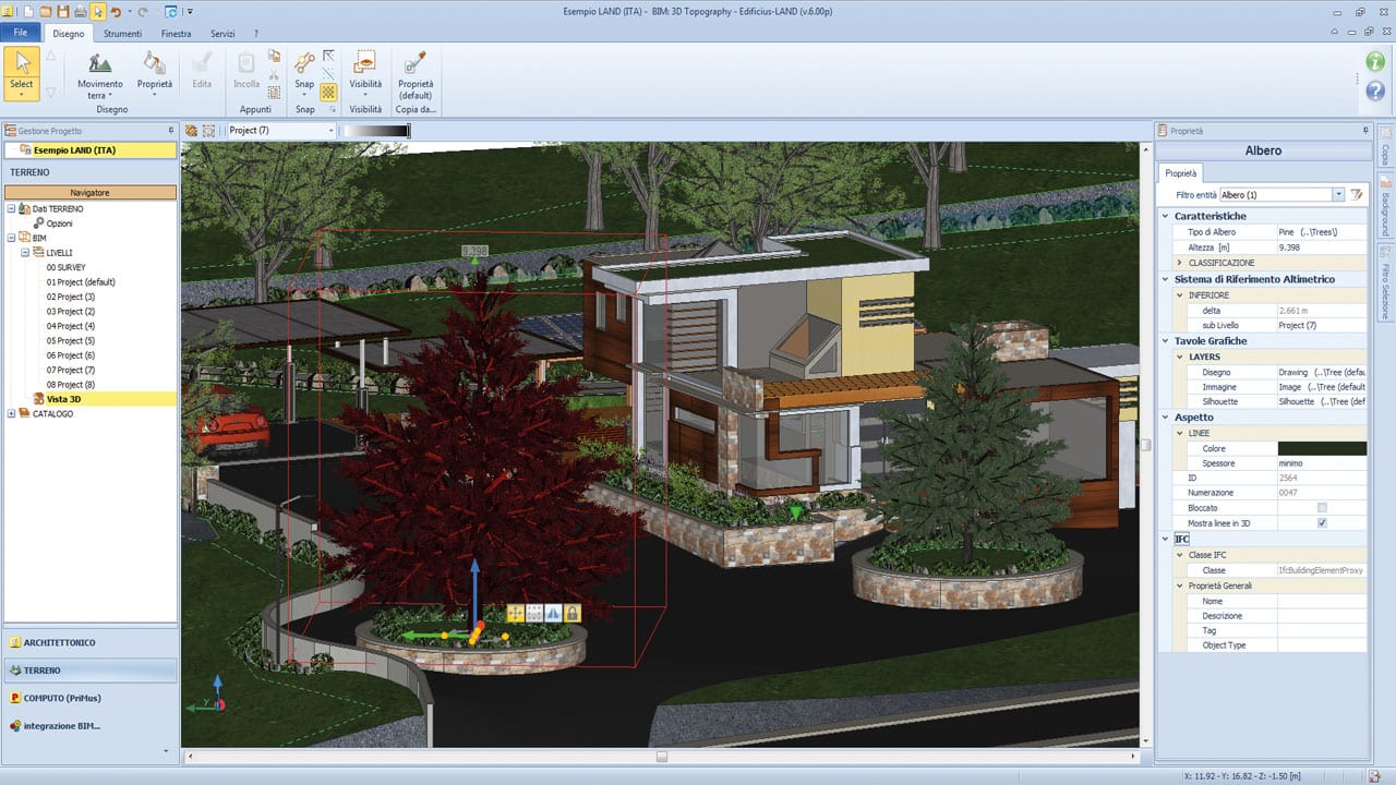 Software Progettazione Giardini - Edificius-LAND - ACCA software