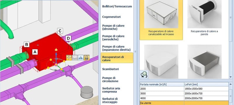 Software BIM Impianti MEP - Edificius-MEP - ACCA software