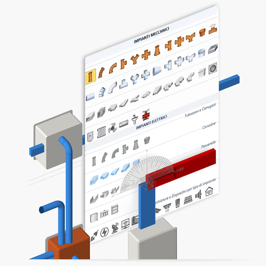 Software BIM Impianti MEP - Edificius-MEP - ACCA software